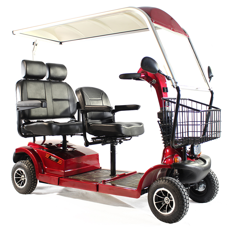 Custom Four Wheels Brushless Motor Sightseeing Mobility Scooter from ...